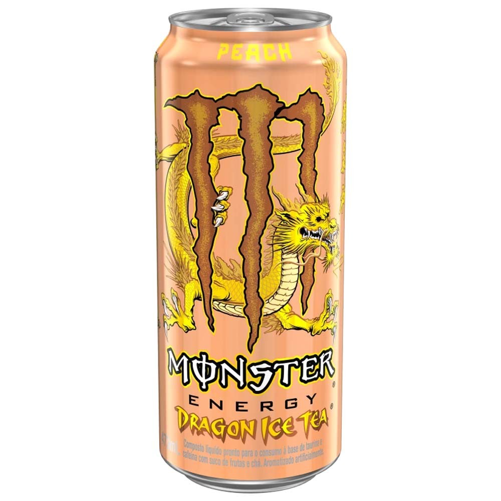Monster Energy Dragon Ice Tea Pêssego Brazil – Magic Candy