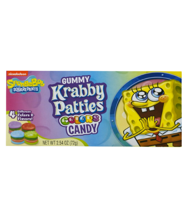 Spongebob Gummy Krabby Patties Colors « bob l’éponge » – Magic Candy