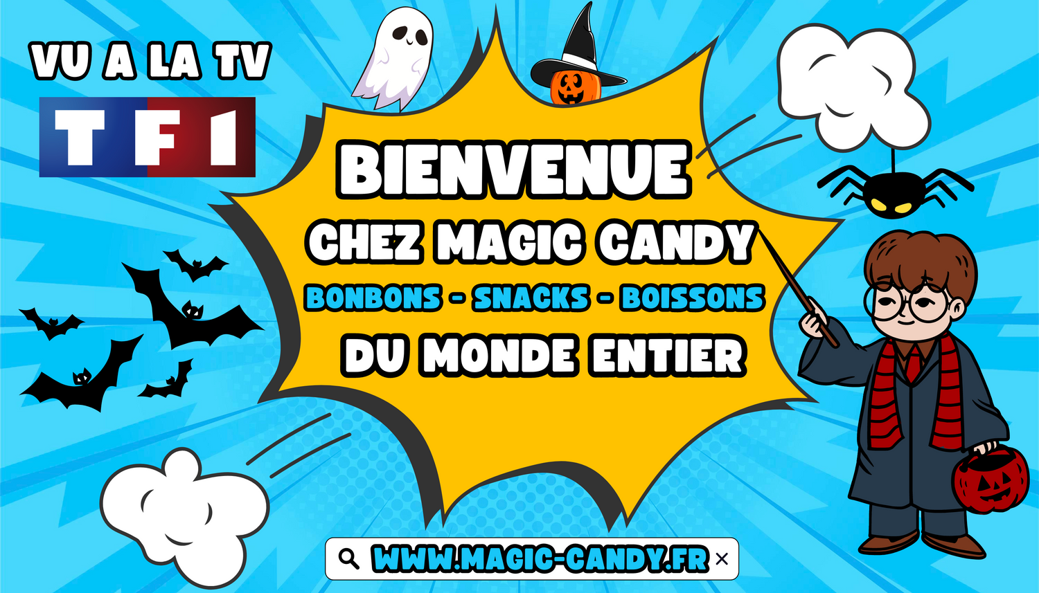 Magic Candy Boutique en ligne Bonbons, Boissons & Snacks
